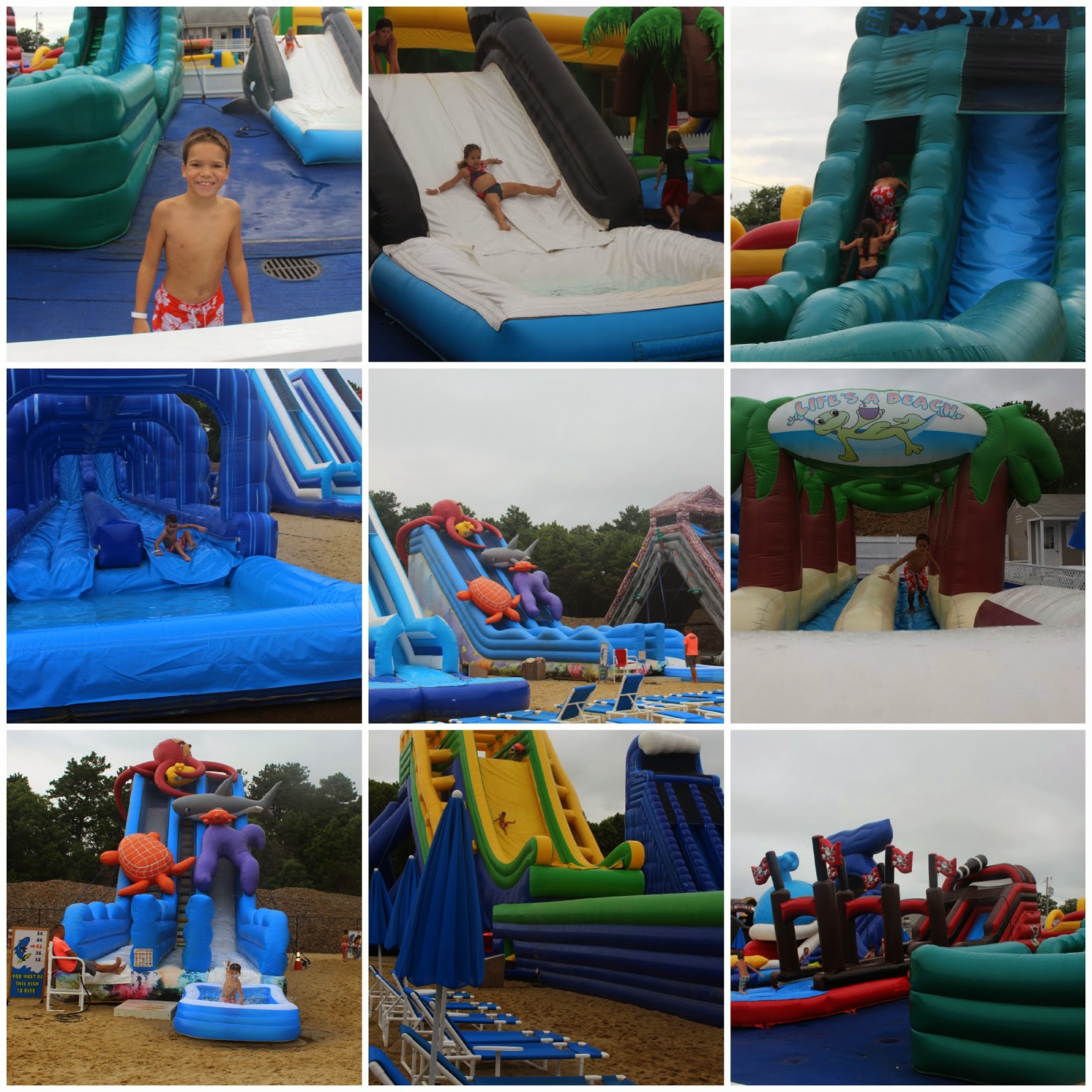 Cape Cod Inflatable Park at The Cape Cod Family Resort