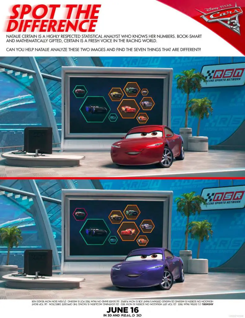 New Disney Pixar's Cars 3 Trailer and Printable Activity Sheets #CARS3 ...