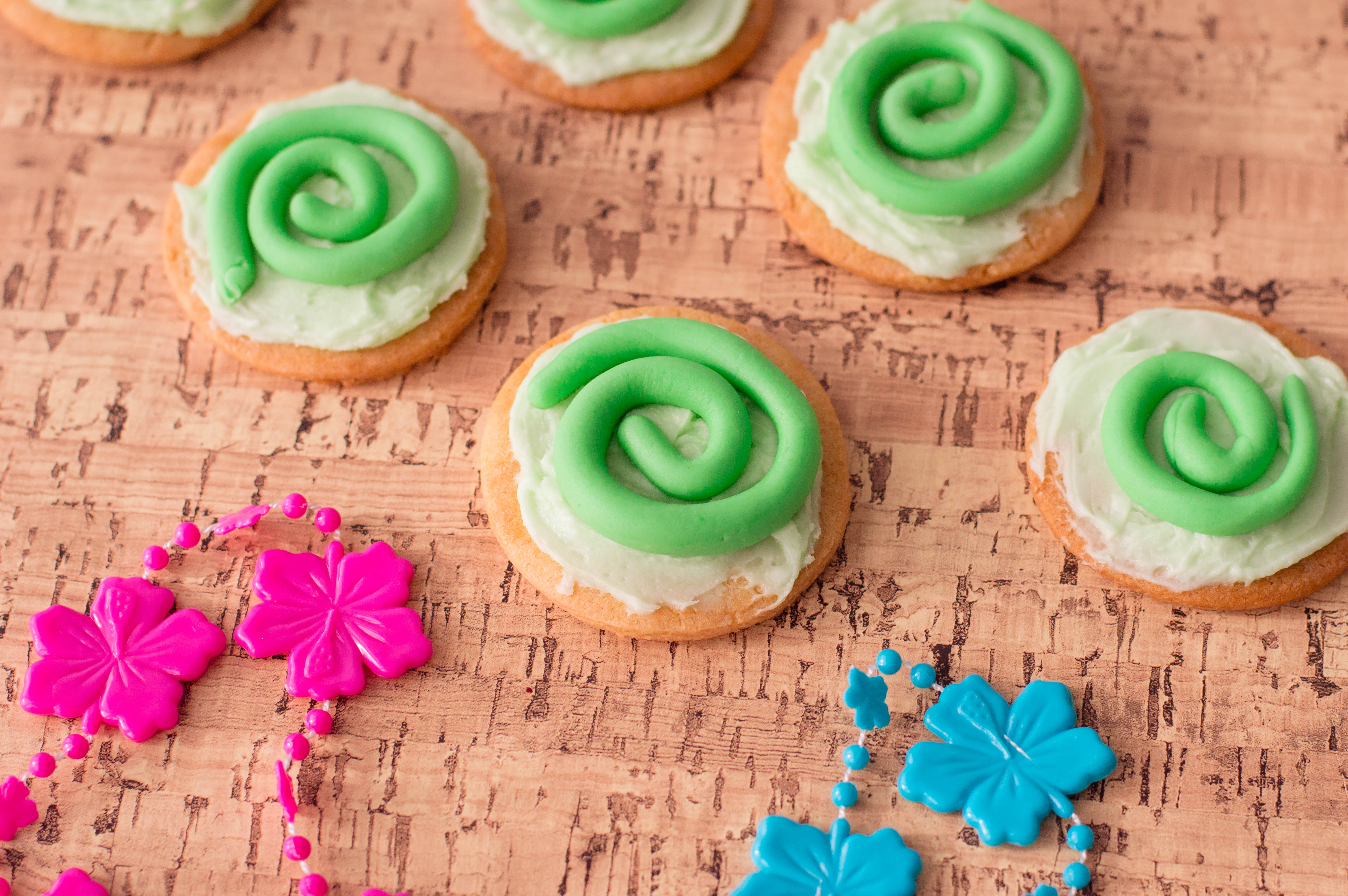 Easy Heart of Te Fiti Inspired Moana Cookies Recipe