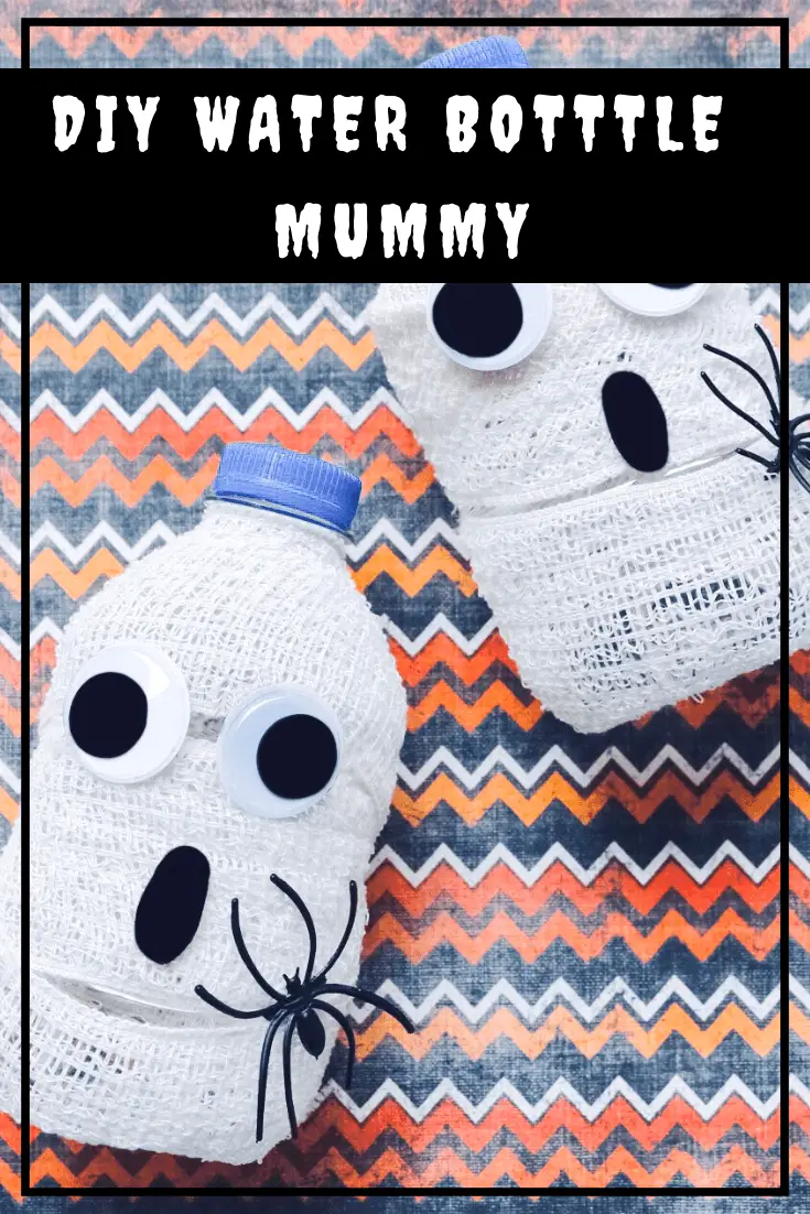 DIY Mummy Water Bottles Are A Festive Halloween Craft