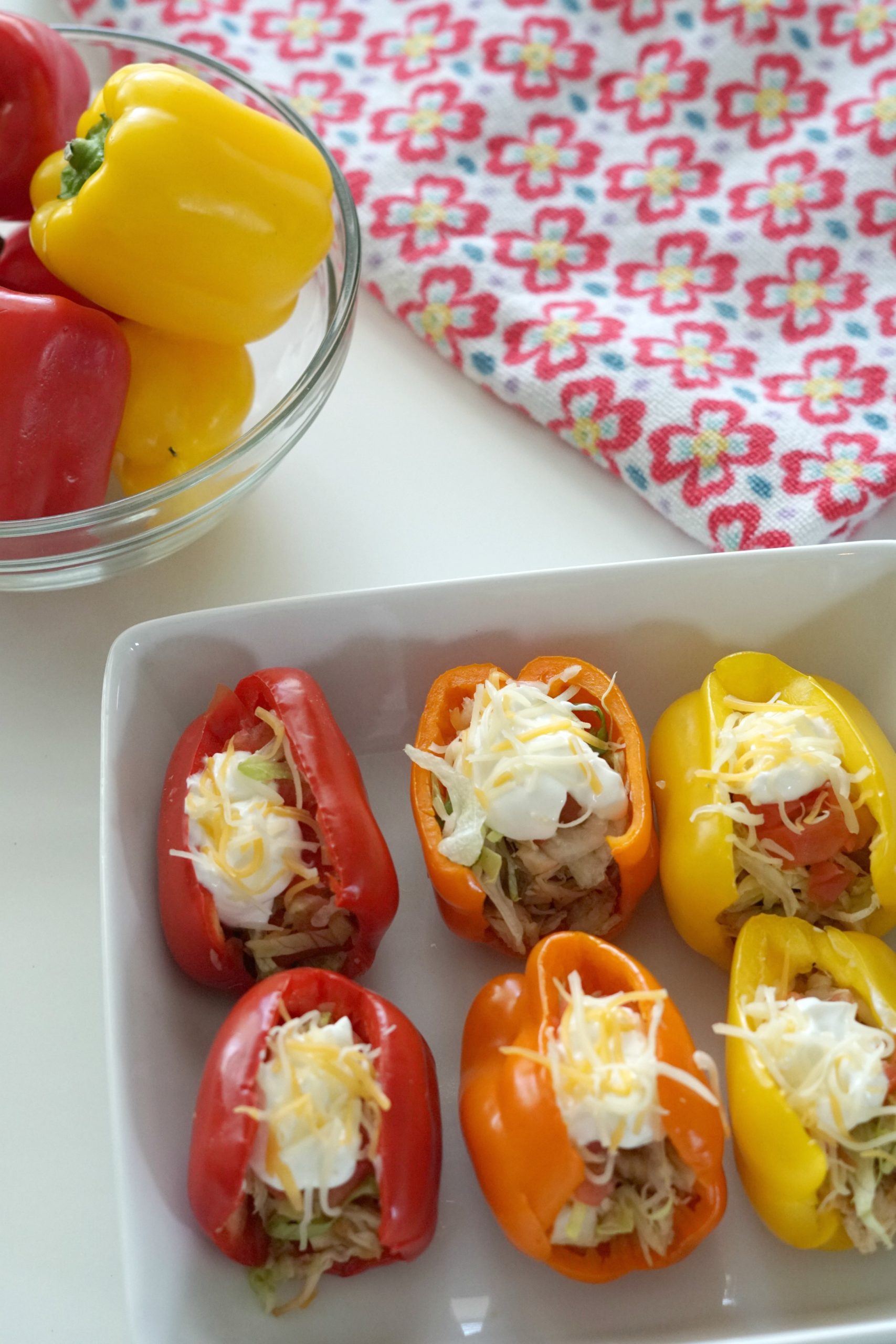Chicken Bell Pepper Tacos Recipe with Fresh From Florida
