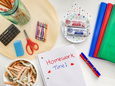 How To Make The Ultimate Homework Station + Printable Homework Chart