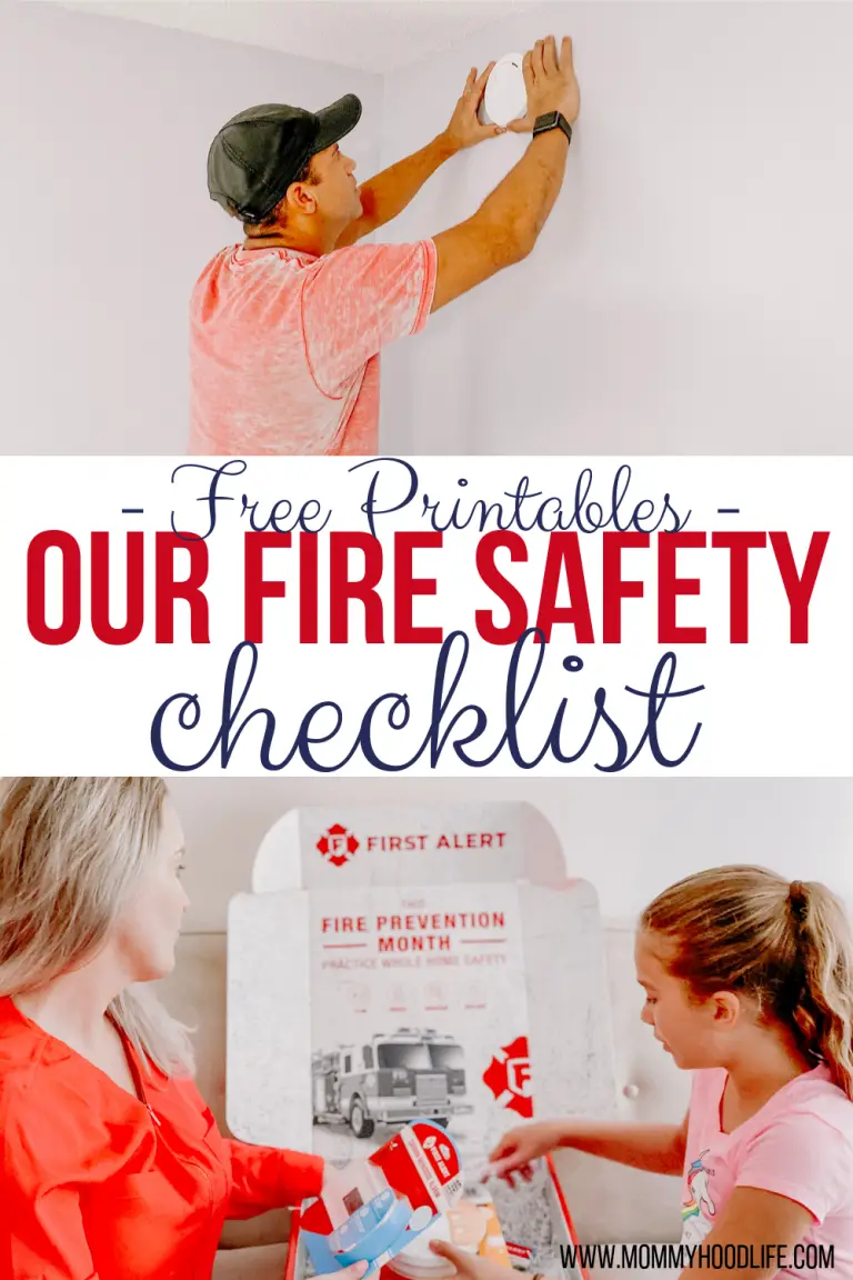 Our Home Fire and Safety Checklist with First Alert