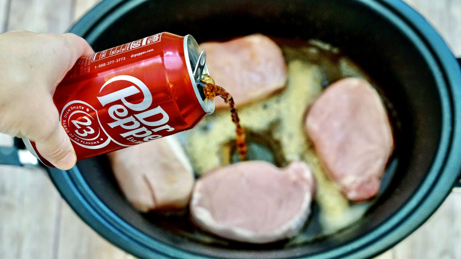 Crockpot Dr. Pepper Pork Chops Recipe - The Mommyhood Life